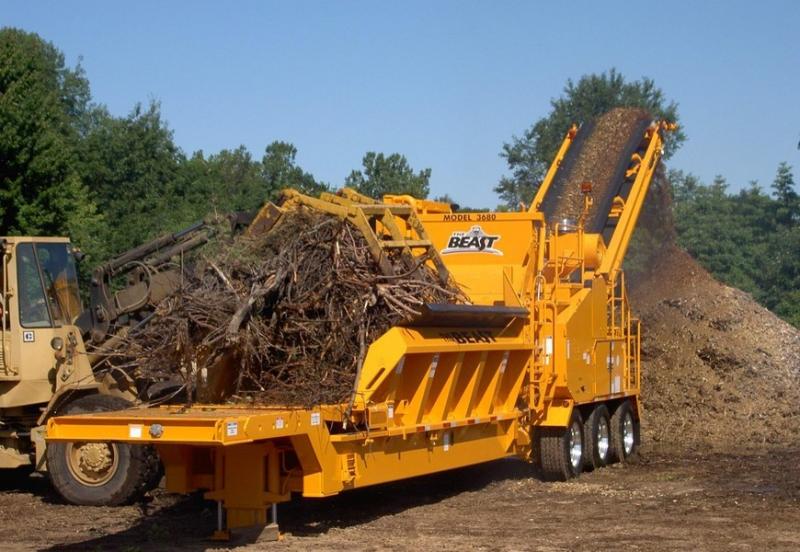 Woodchipper & shredder BANDIT BEAST 3680 | Waste wood processing ...
