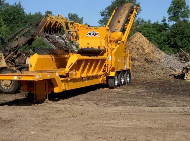 Woodchipper & shredder BANDIT BEAST 3680 | Waste wood processing ...